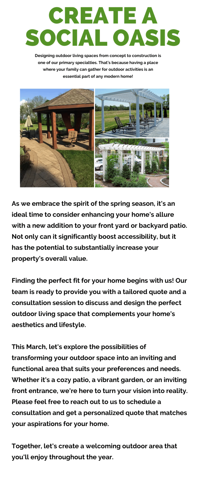 Create A Social Oasis! with Hardscape Restoration